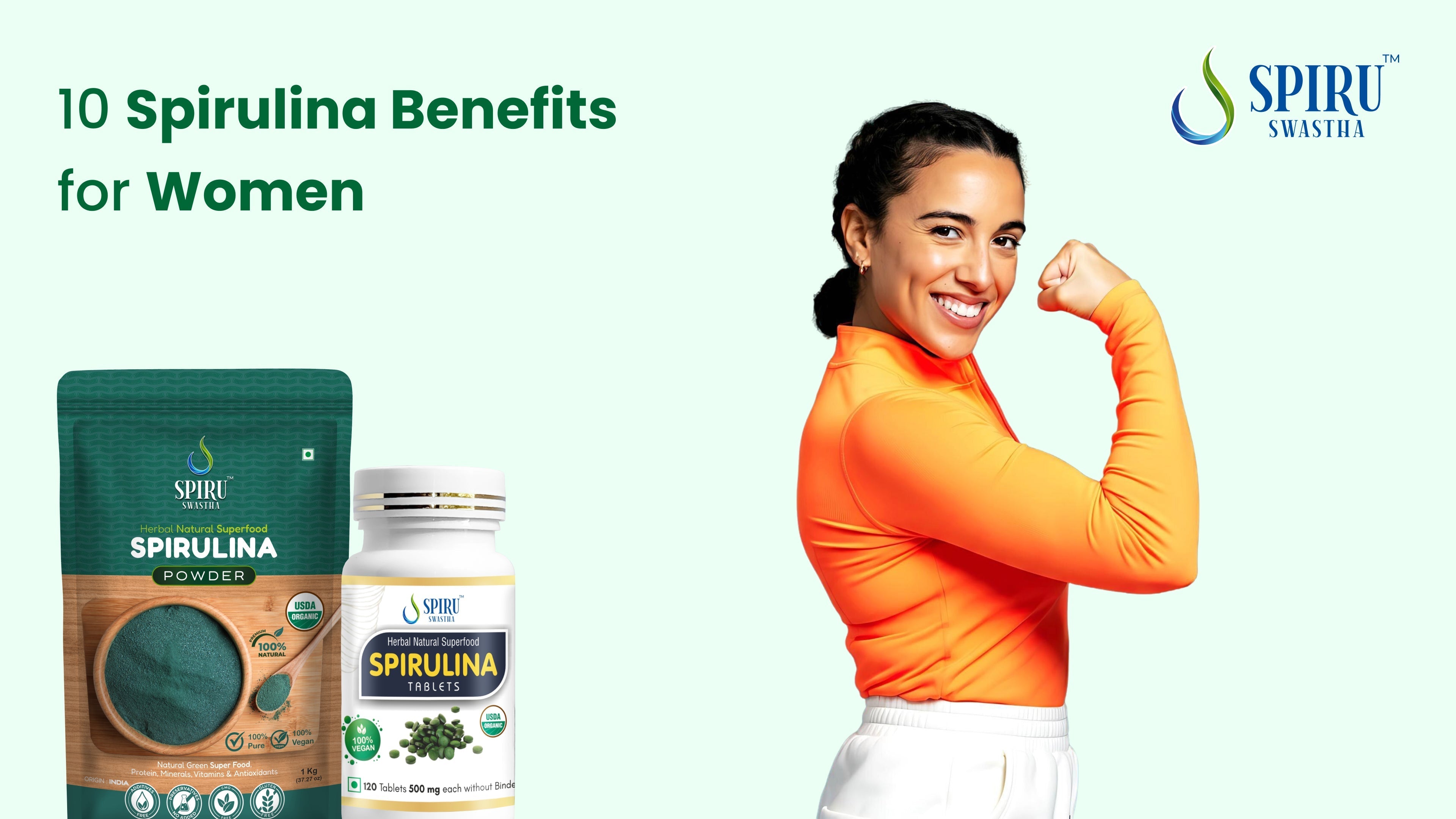 10 Spirulina Benefits for Women – Spiru Swastha
