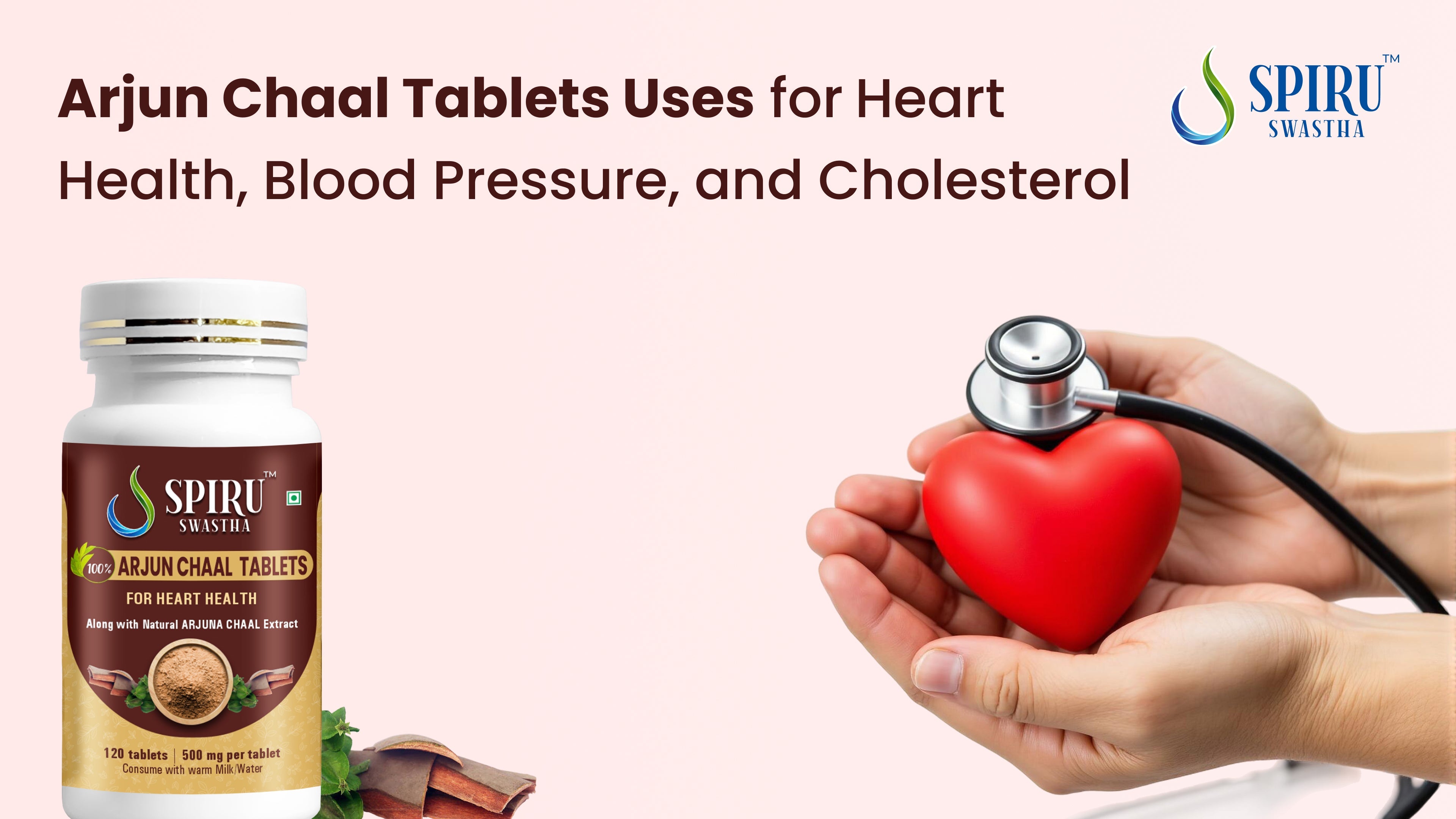 Arjun Chaal Tablets Uses for Heart Health, Blood Pressure, and Cholest ...