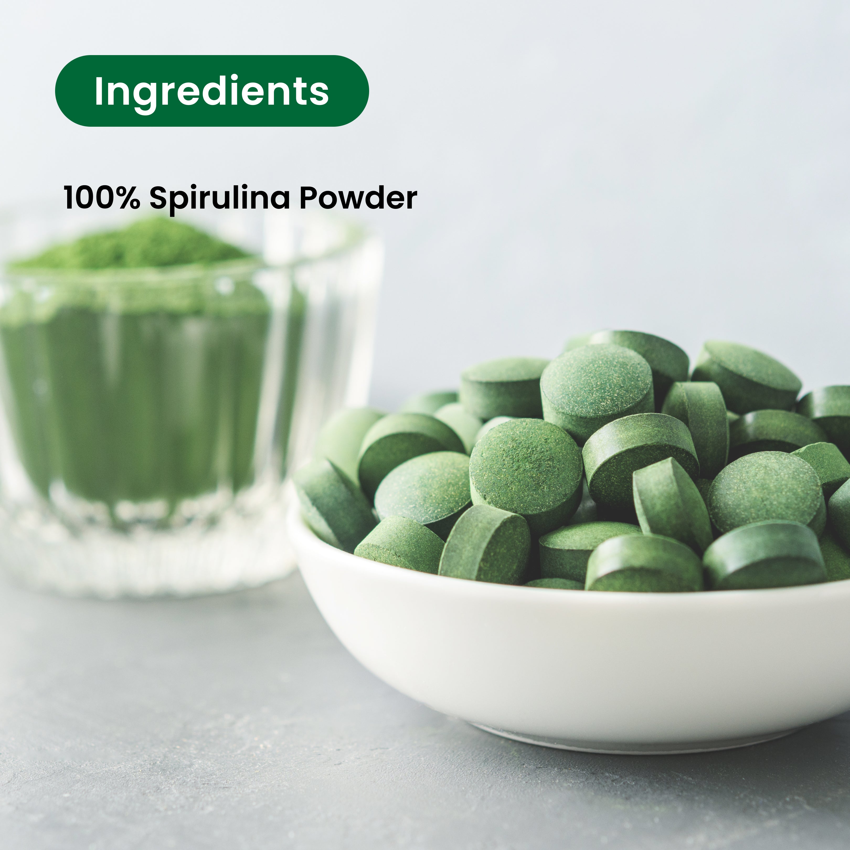 Shop Now Natural Spirulina Tablet – Boost Your Health – Spiru Swastha